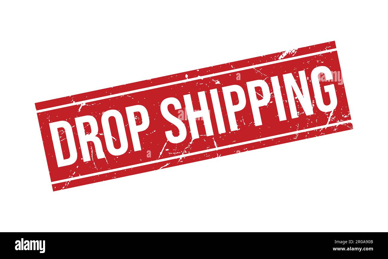 Drop shipping stamp Stock Vector Images - Alamy