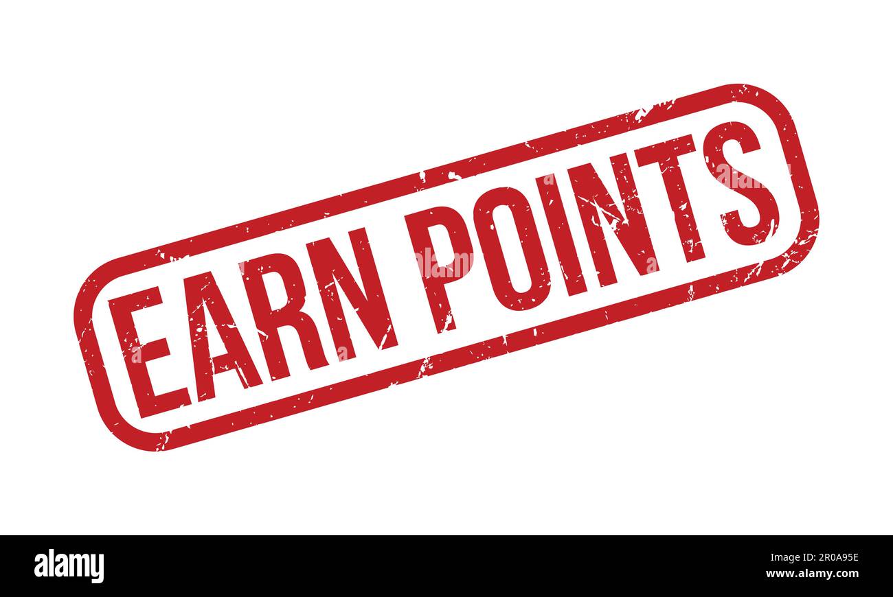 Earn points stamp Stock Vector Images - Alamy