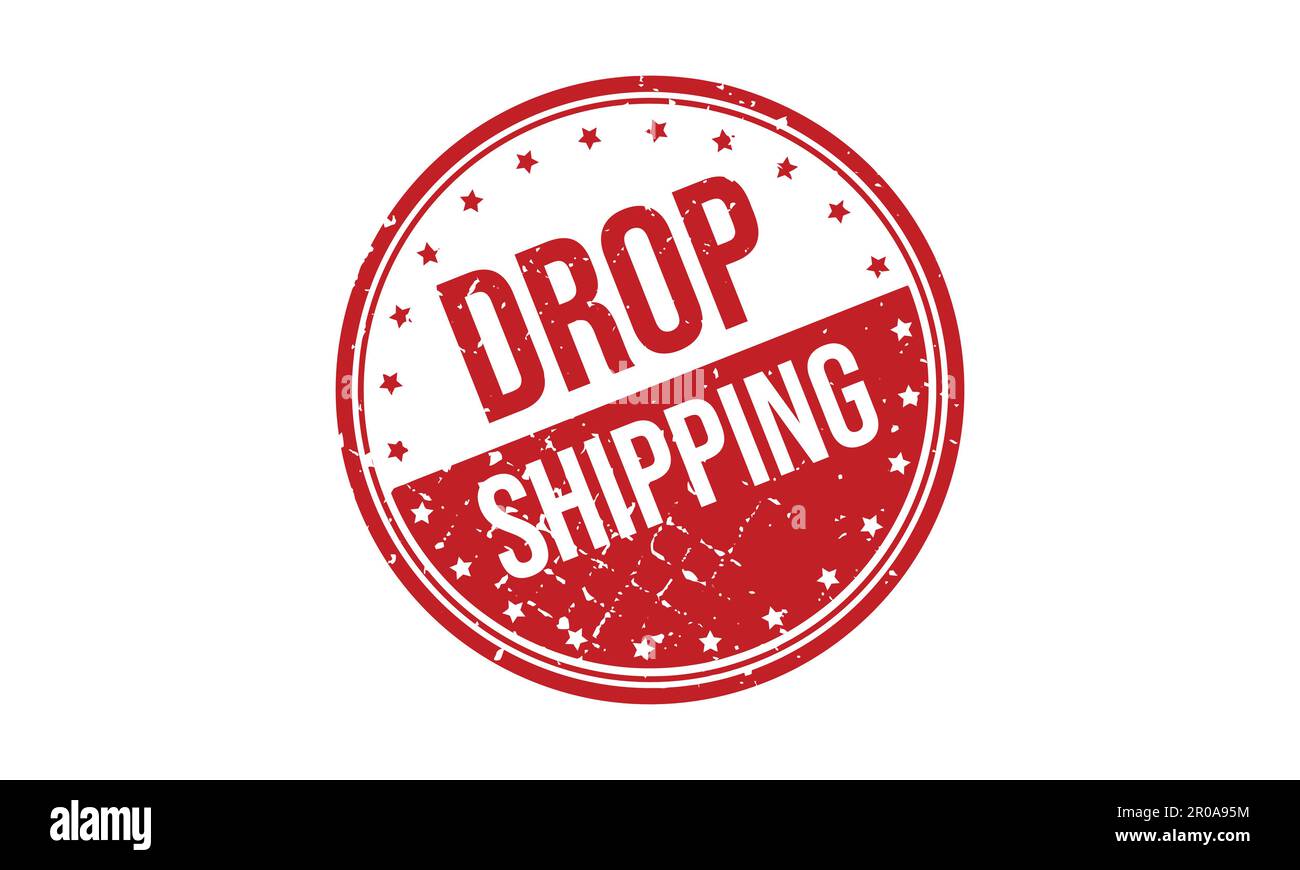 Drop shipping stamp Stock Vector Images - Alamy