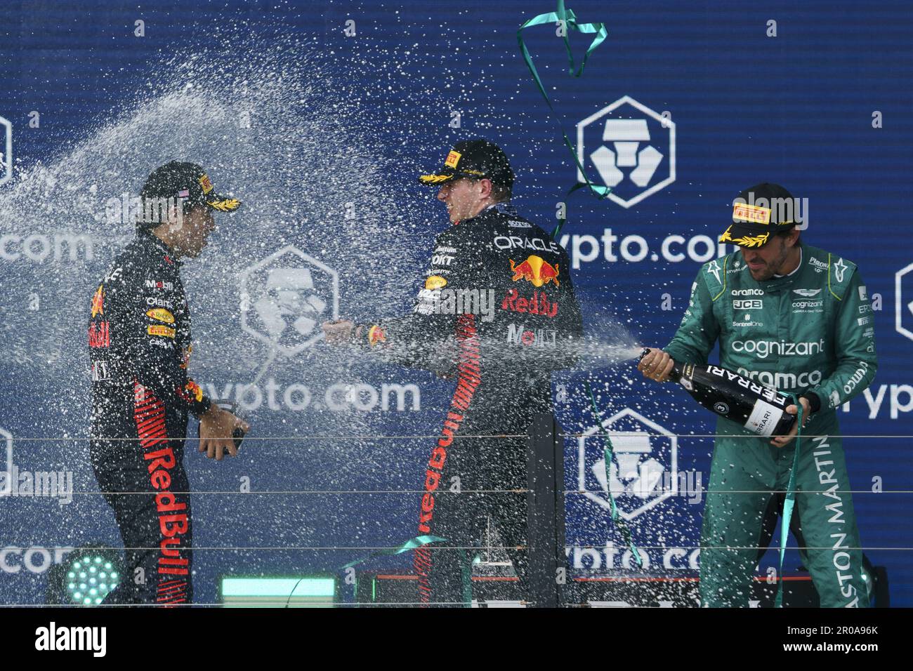Miami Gardens, USA. 07th May, 2023. Mexican Formula One driver Sergio ...