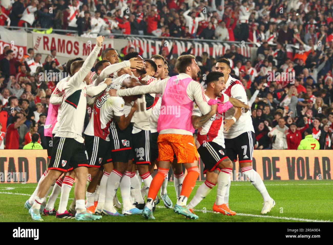 Buenos Aires, Argentina, 7th May 2023, Players of River Plate ...