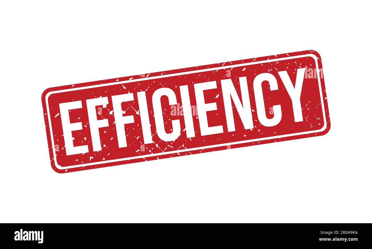 Efficiency stamp hi-res stock photography and images - Alamy