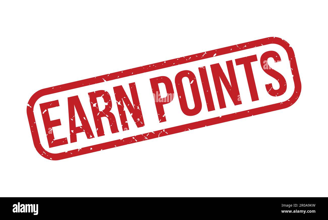 Earn points stamp Stock Vector Images - Alamy