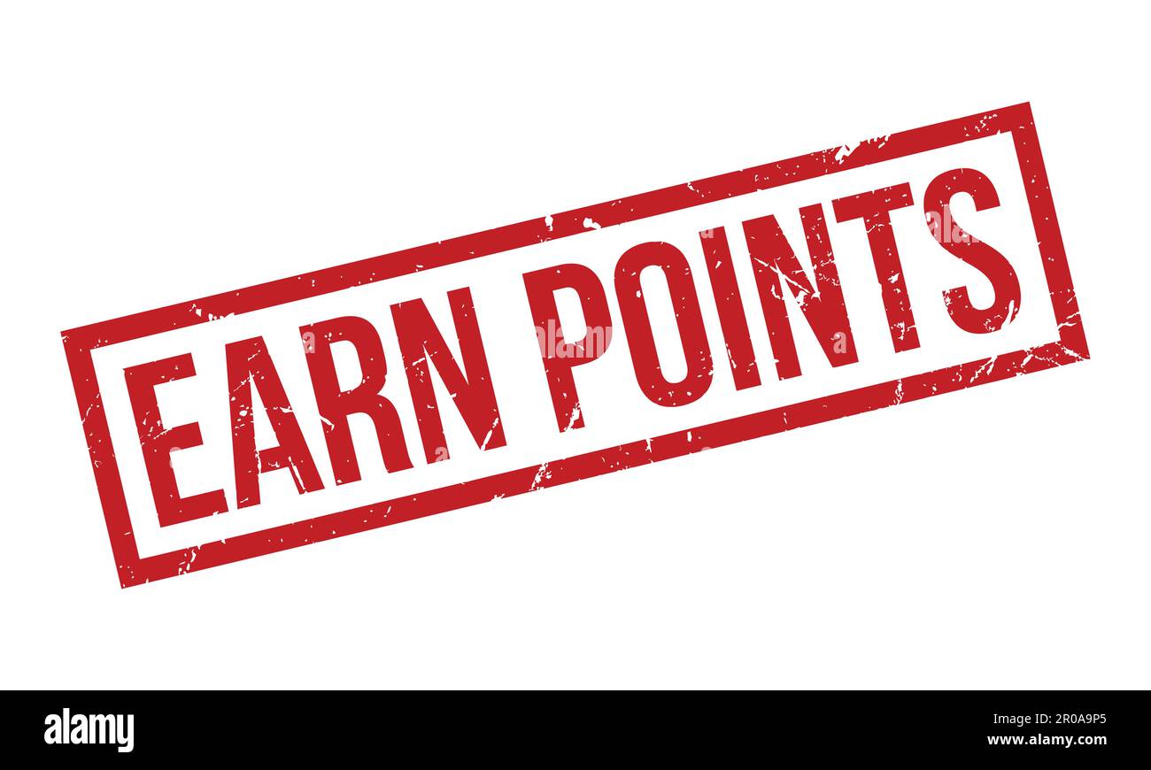 Earn points stamp Stock Vector Images - Alamy