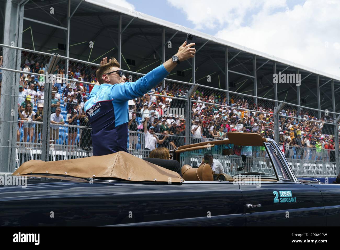 Miami Gardens, USA. 07th May, 2023. American Formula One driver Logan ...