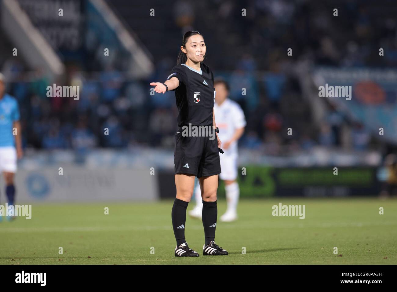 Kanagawa, Japan. 3rd May, 2023. Yoshimi Yamashita Referee Football ...