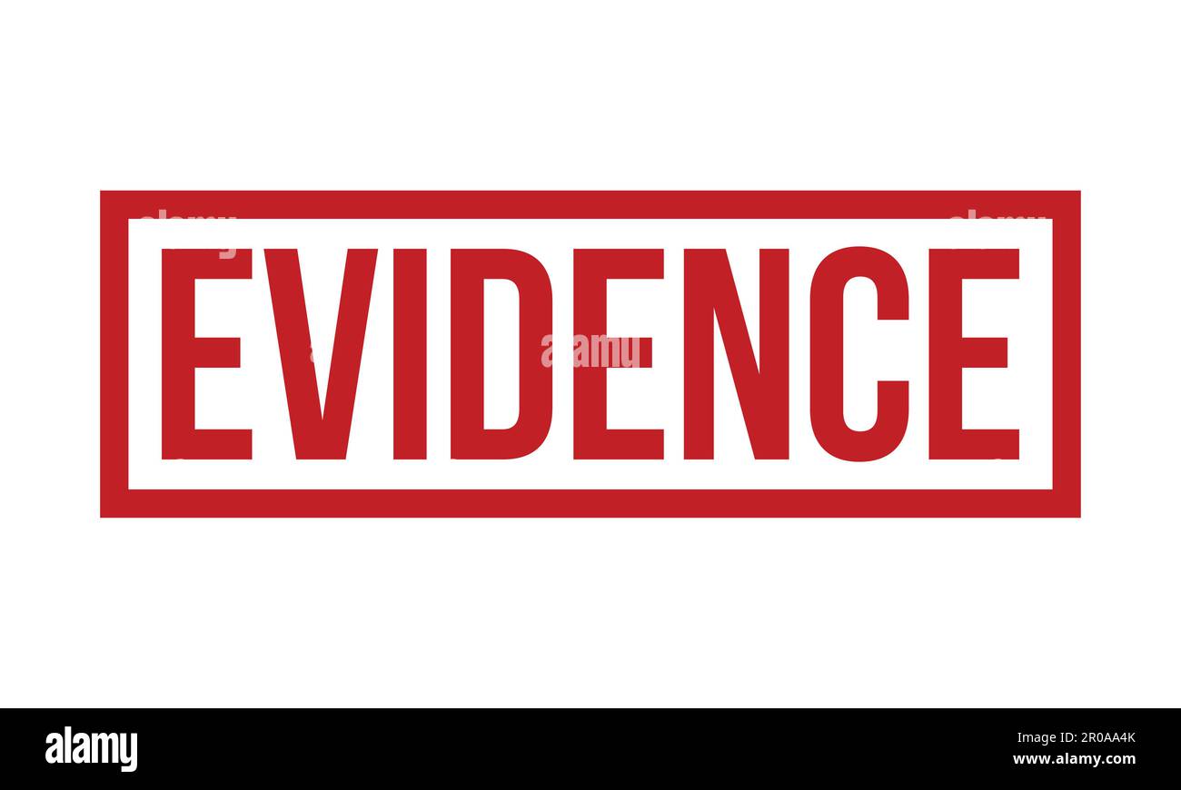 Evidence stamp Stock Vector Images - Alamy