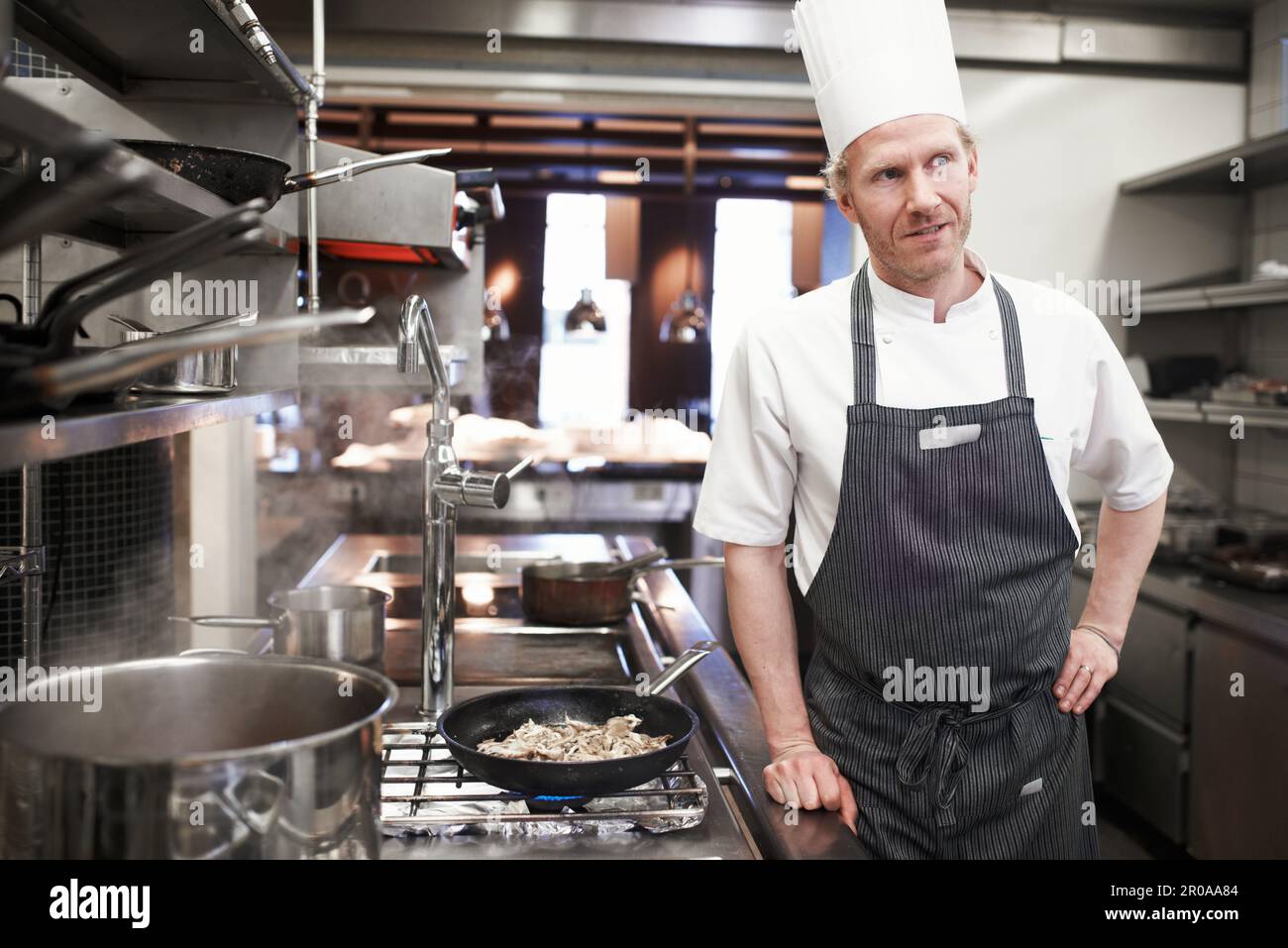 Authentic portrait professional chef hi-res stock photography and ...