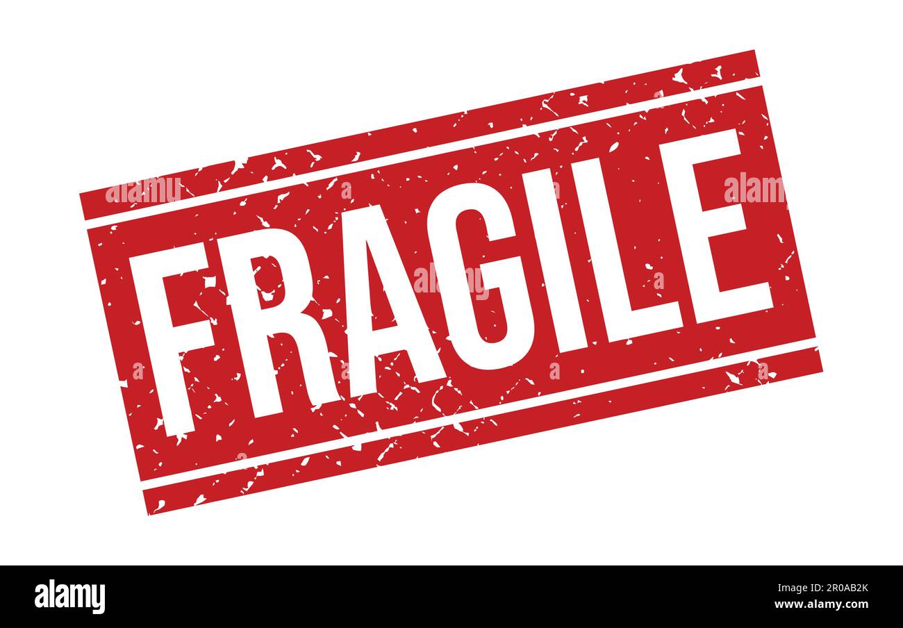 Fragile Stamp Seal Vector Illustration Stock Vector Image & Art - Alamy