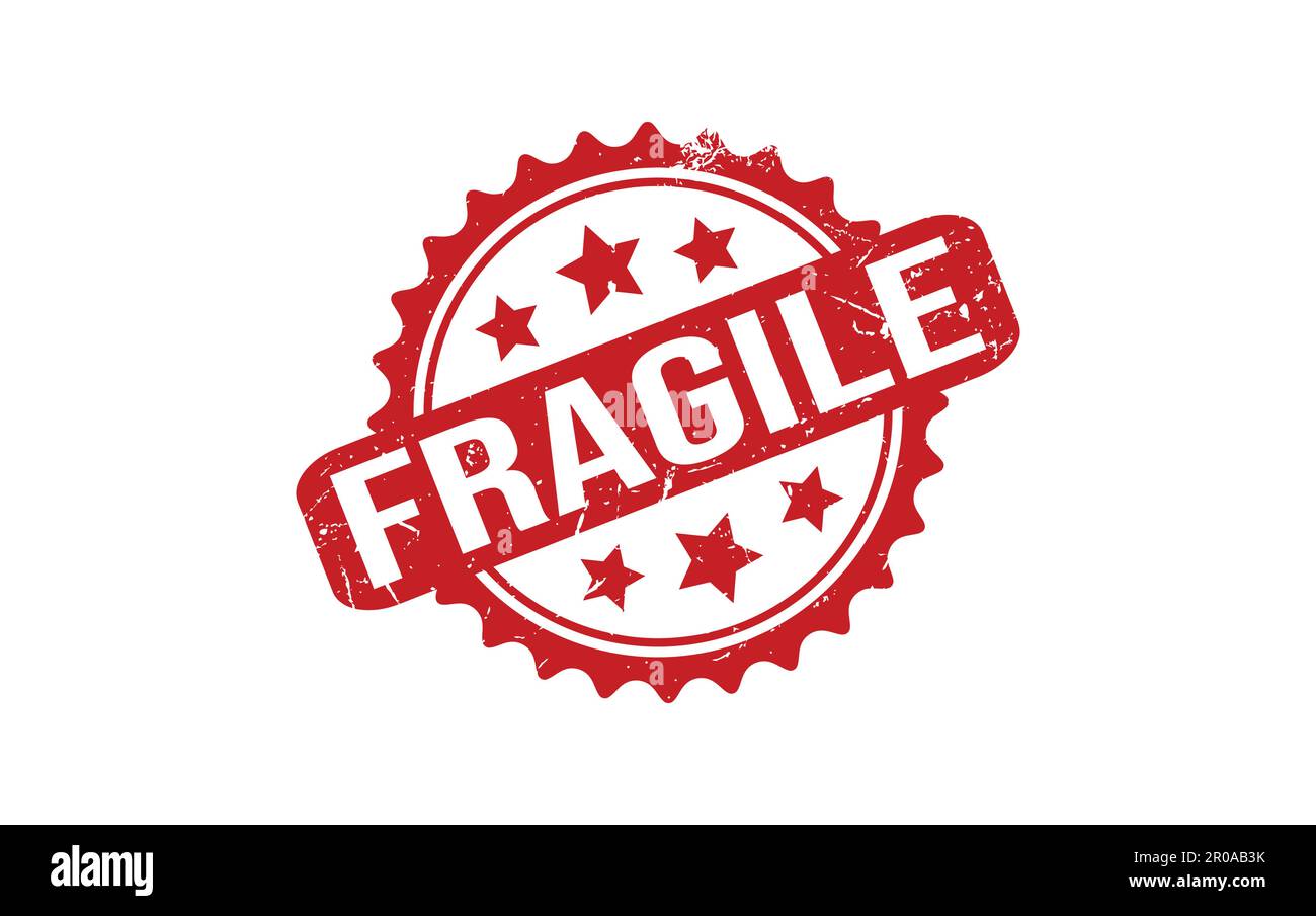 Fragile Rubber Stamp Seal Vector Stock Vector Image & Art - Alamy