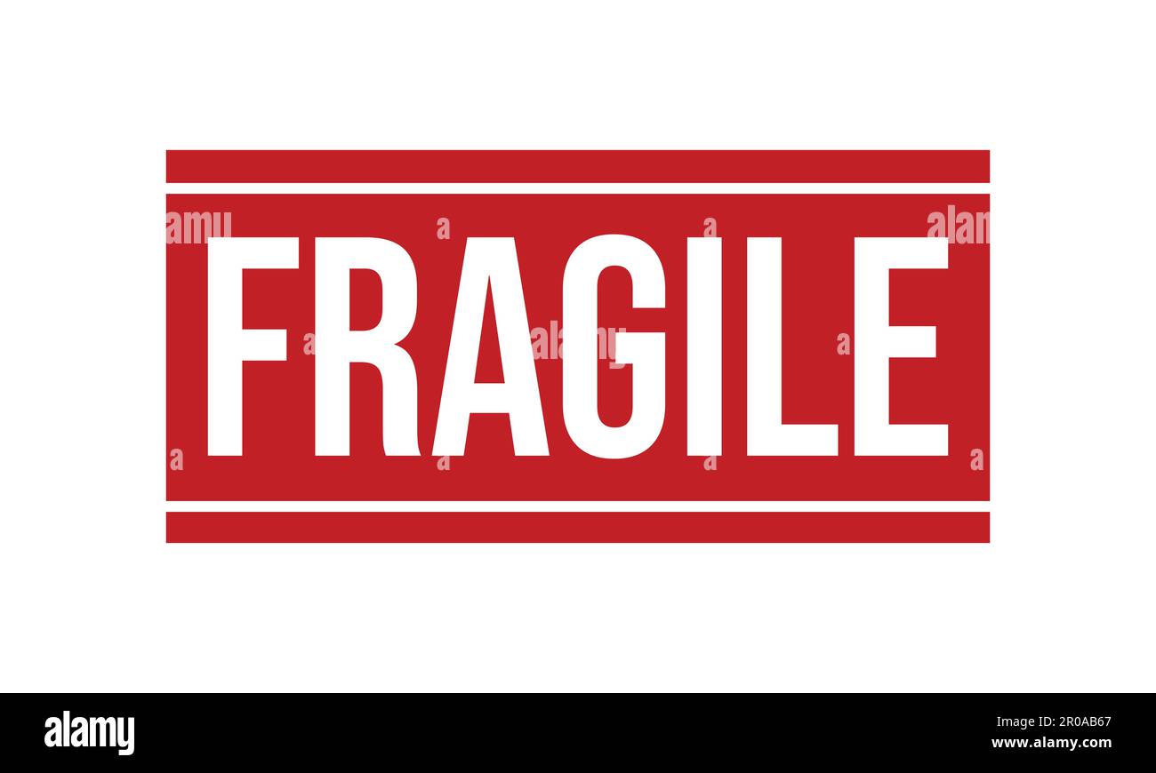 Fragile Rubber Stamp Seal Vector Stock Vector Image & Art - Alamy