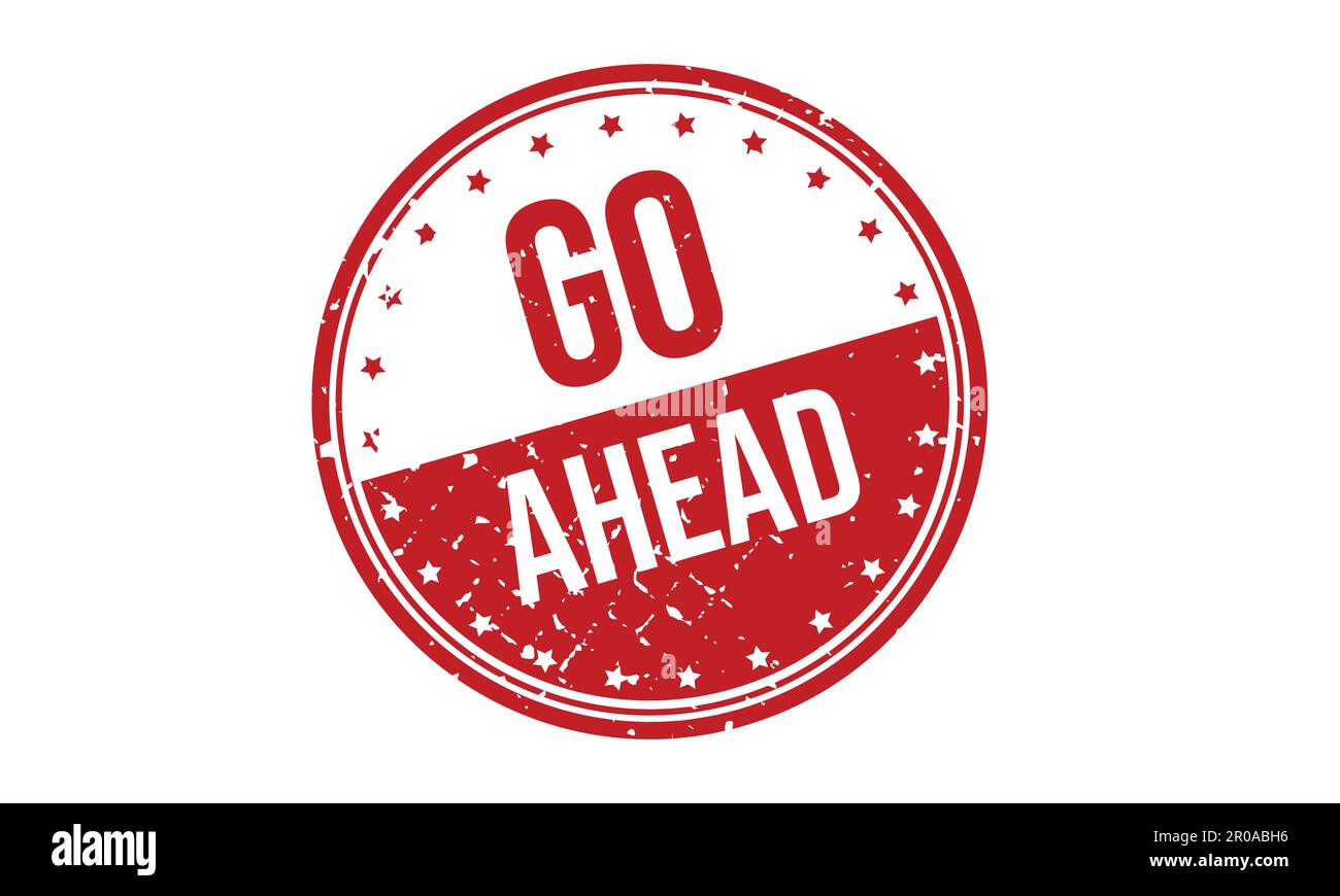 Go ahead Stock Vector Images - Alamy