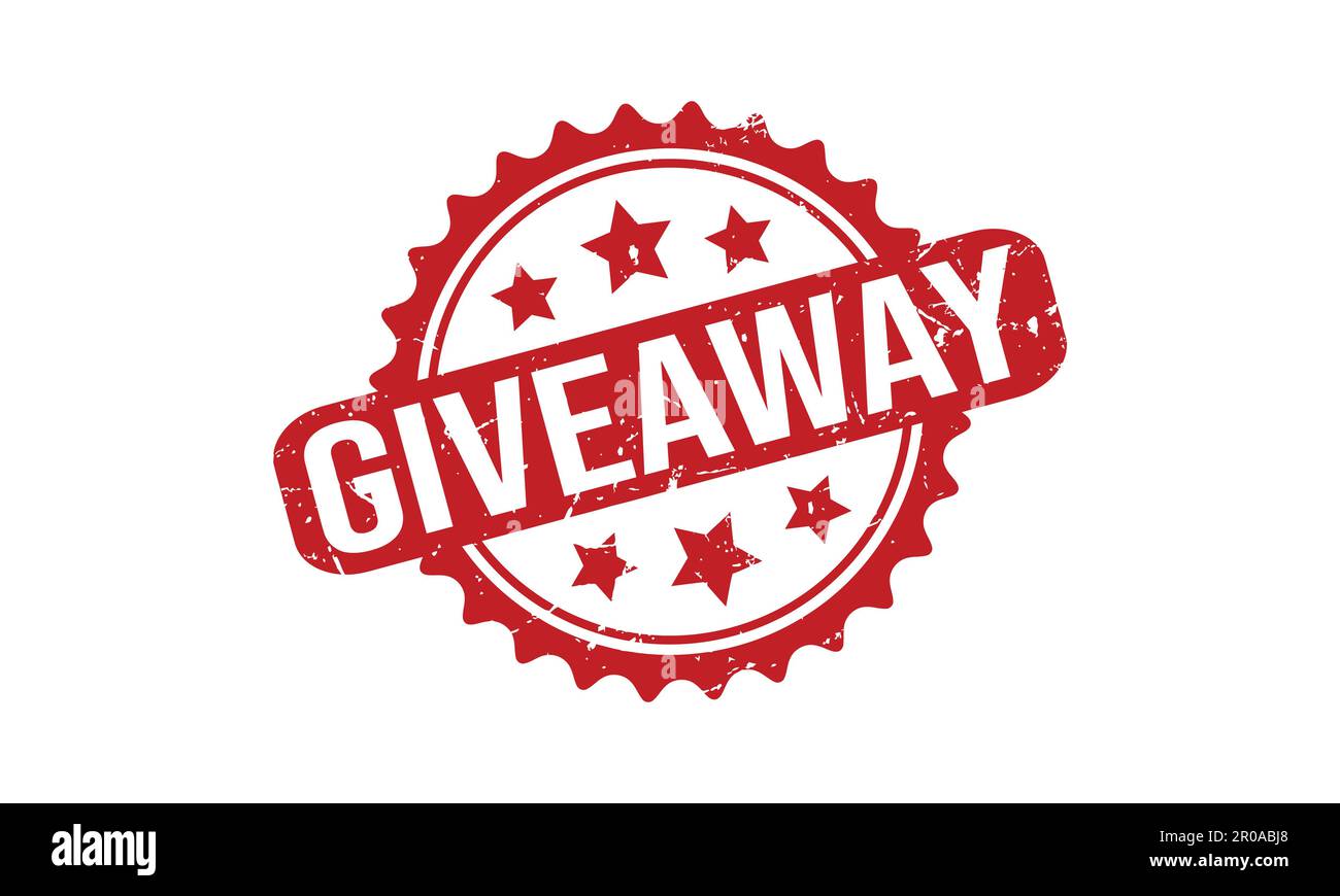 Giveaway Rubber Grunge Stamp Seal Vector Illustration Stock Vector ...