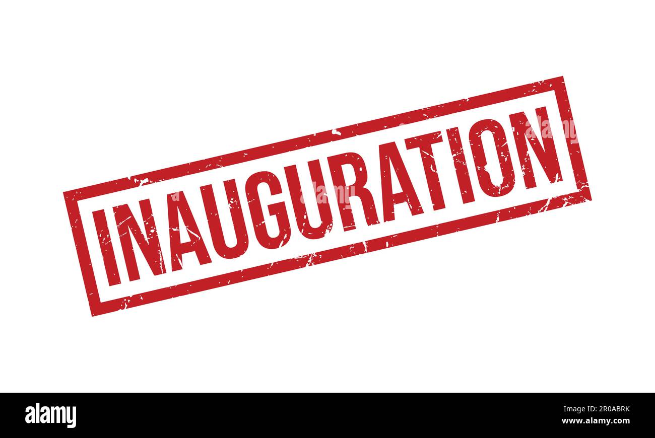 Inauguration rubber stamp hi-res stock photography and images - Alamy