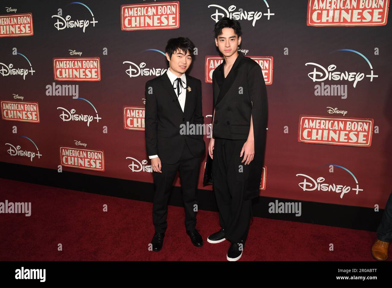 New York, USA. 07th May, 2023. Ben Wang and Jimmy Liu walking the red ...