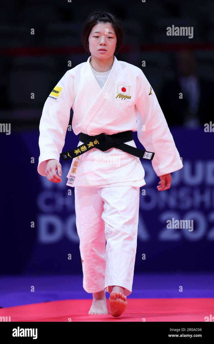 Wakana Koga (JPN), MAY 7, 2023 -Judo : World Judo Championships Doha 2023 Women's -48kg 3rd ...