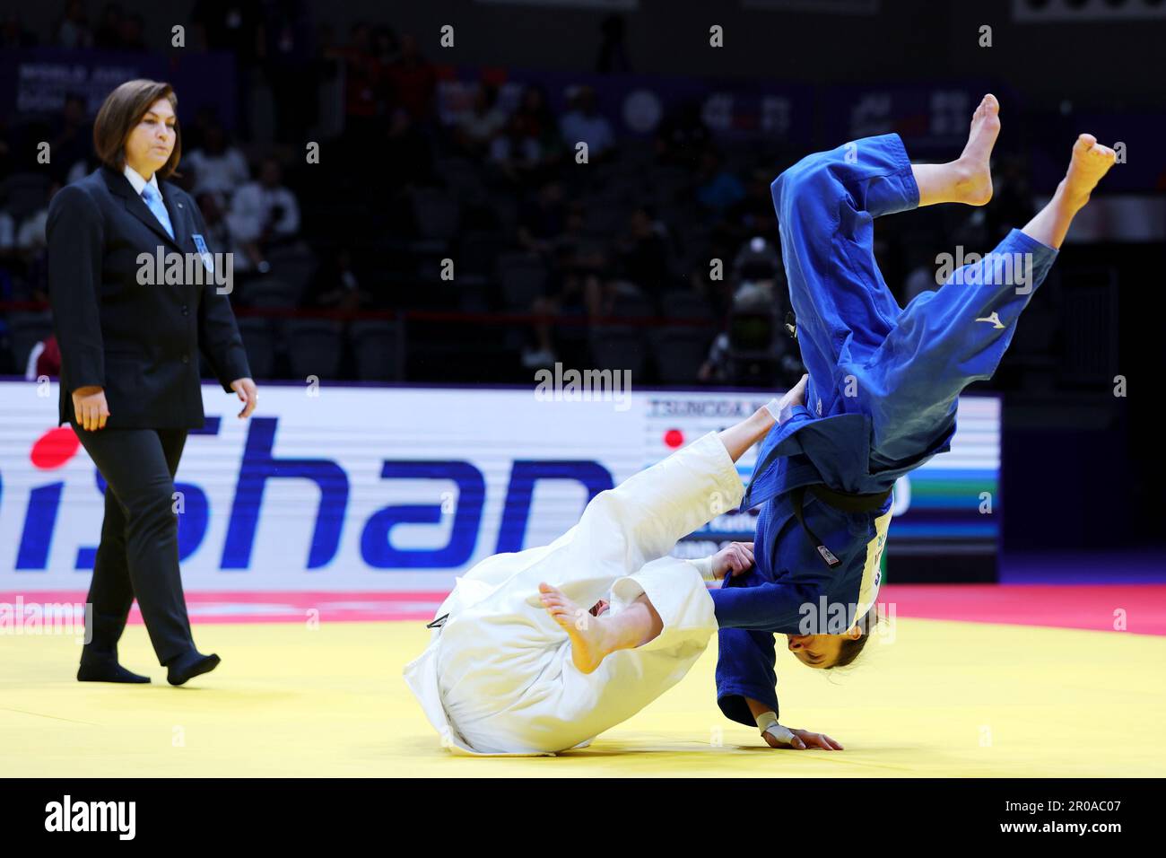 (Top-Bottom) Katharina Menz (GER), Natsumi Tsunoda (JPN), MAY 7, 2023 -Judo : World Judo ...