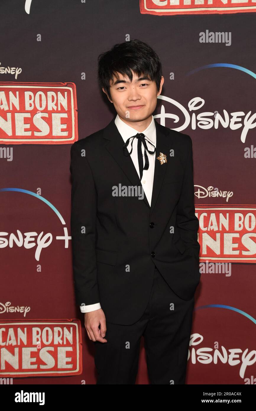 New York, USA. 07th May, 2023. Ben Wang walking the red carpet at the ...