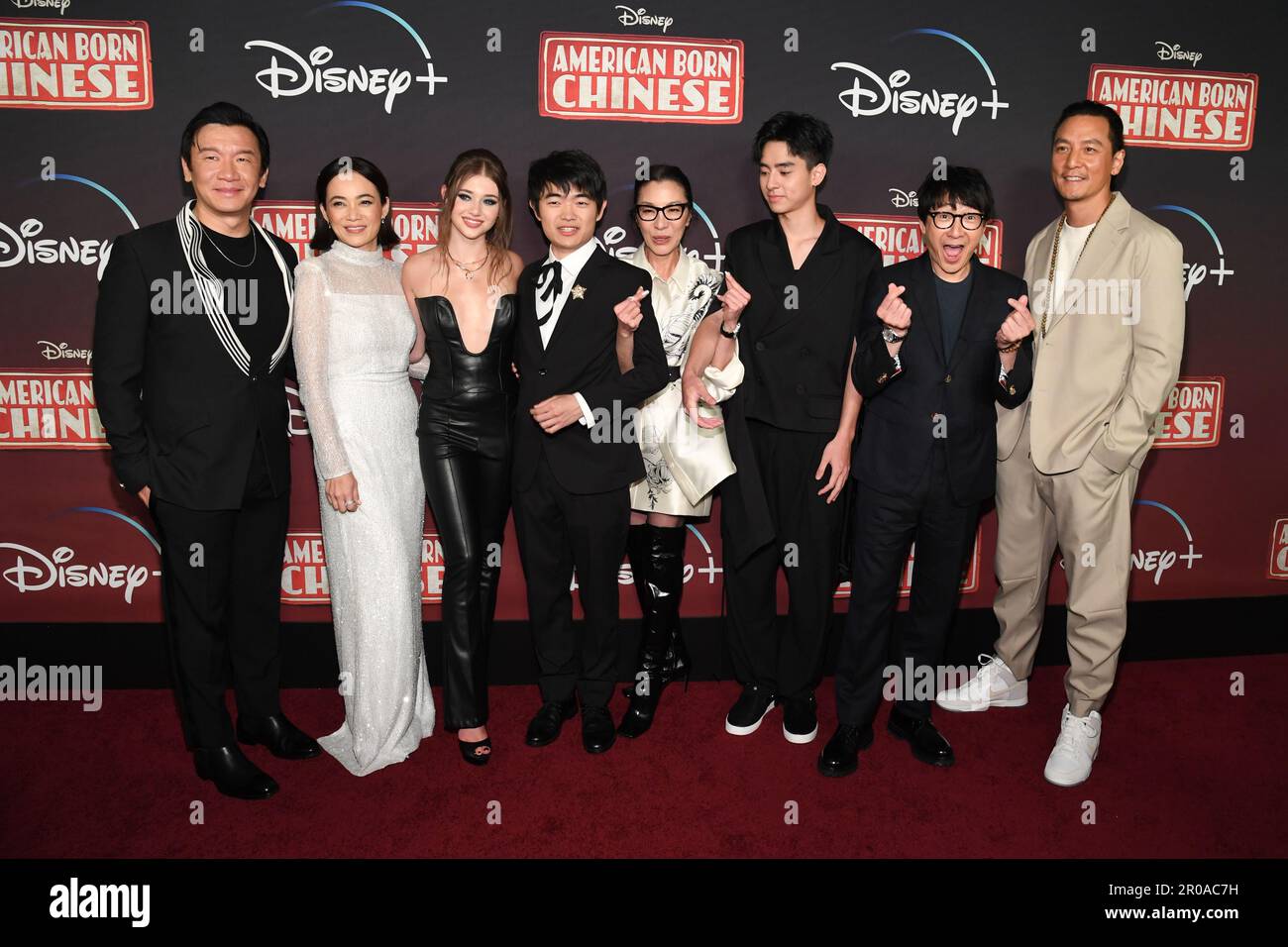 New York, USA. 07th May, 2023. Chin Han, Yeo Yann Yann, Sydney Taylor ...