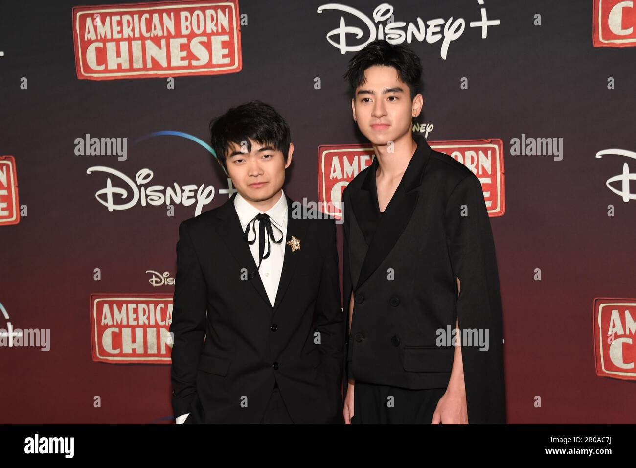 New York, USA. 07th May, 2023. Ben Wang and Jimmy Liu walking the red ...