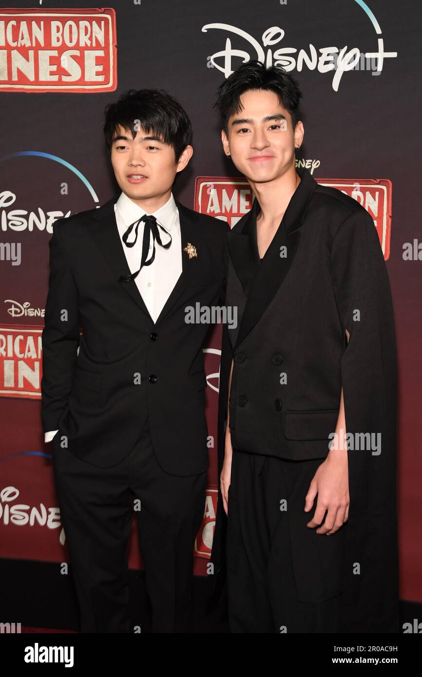 New York, USA. 07th May, 2023. Ben Wang and Jimmy Liu walking the red ...