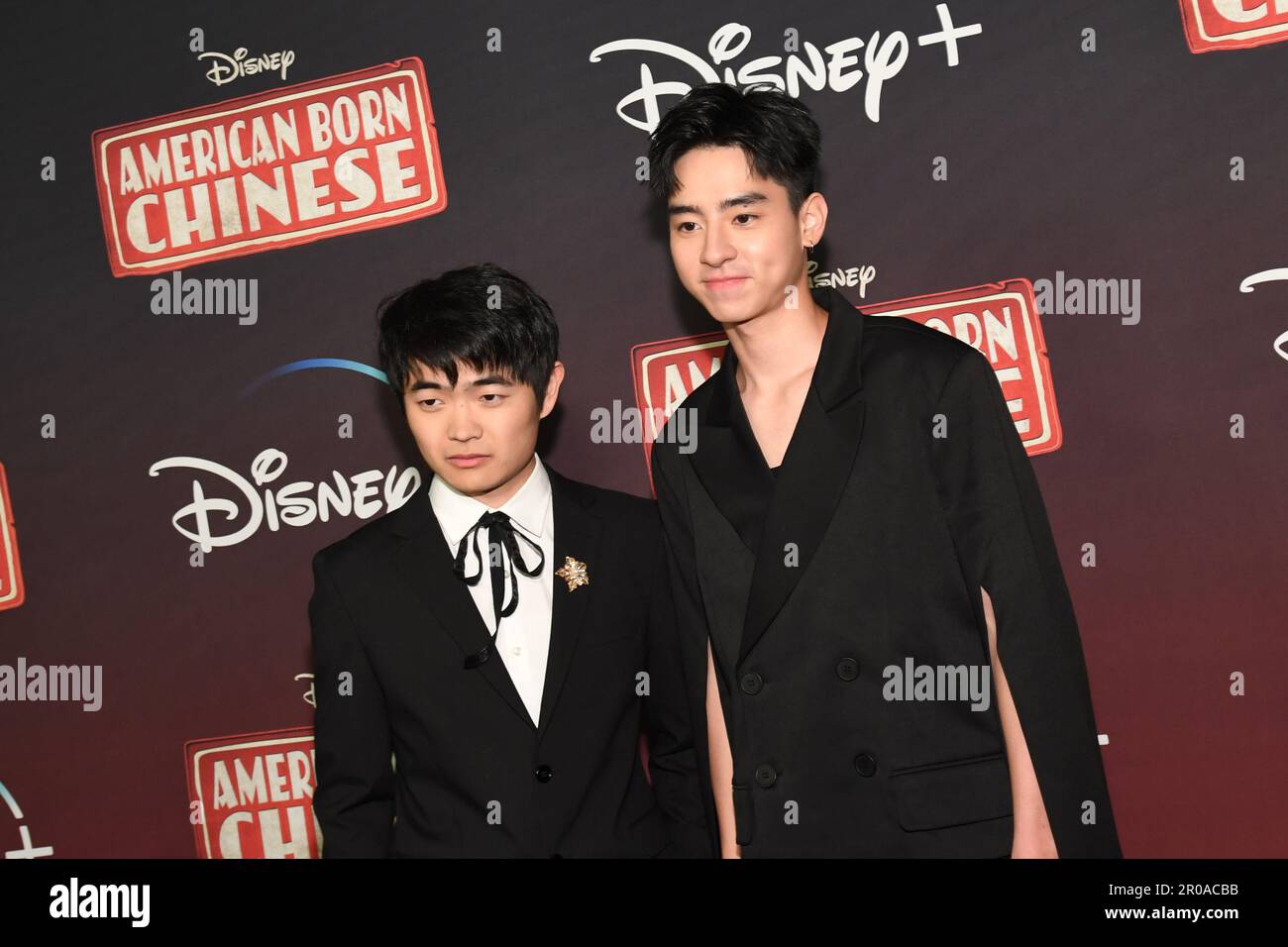 New York, USA. 07th May, 2023. Ben Wang and Jimmy Liu walking the red ...