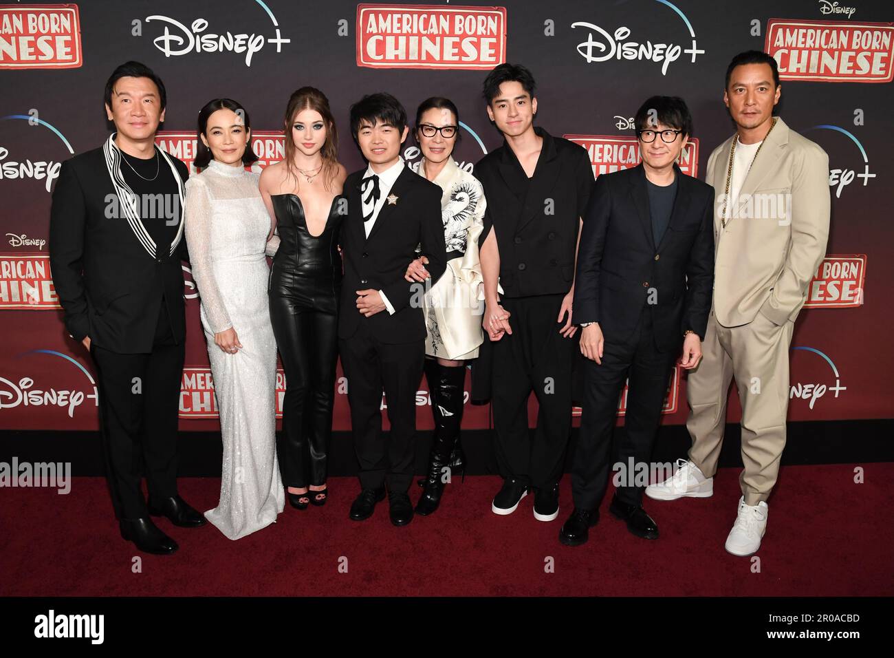 New York, USA. 07th May, 2023. Chin Han, Yeo Yann Yann, Sydney Taylor ...