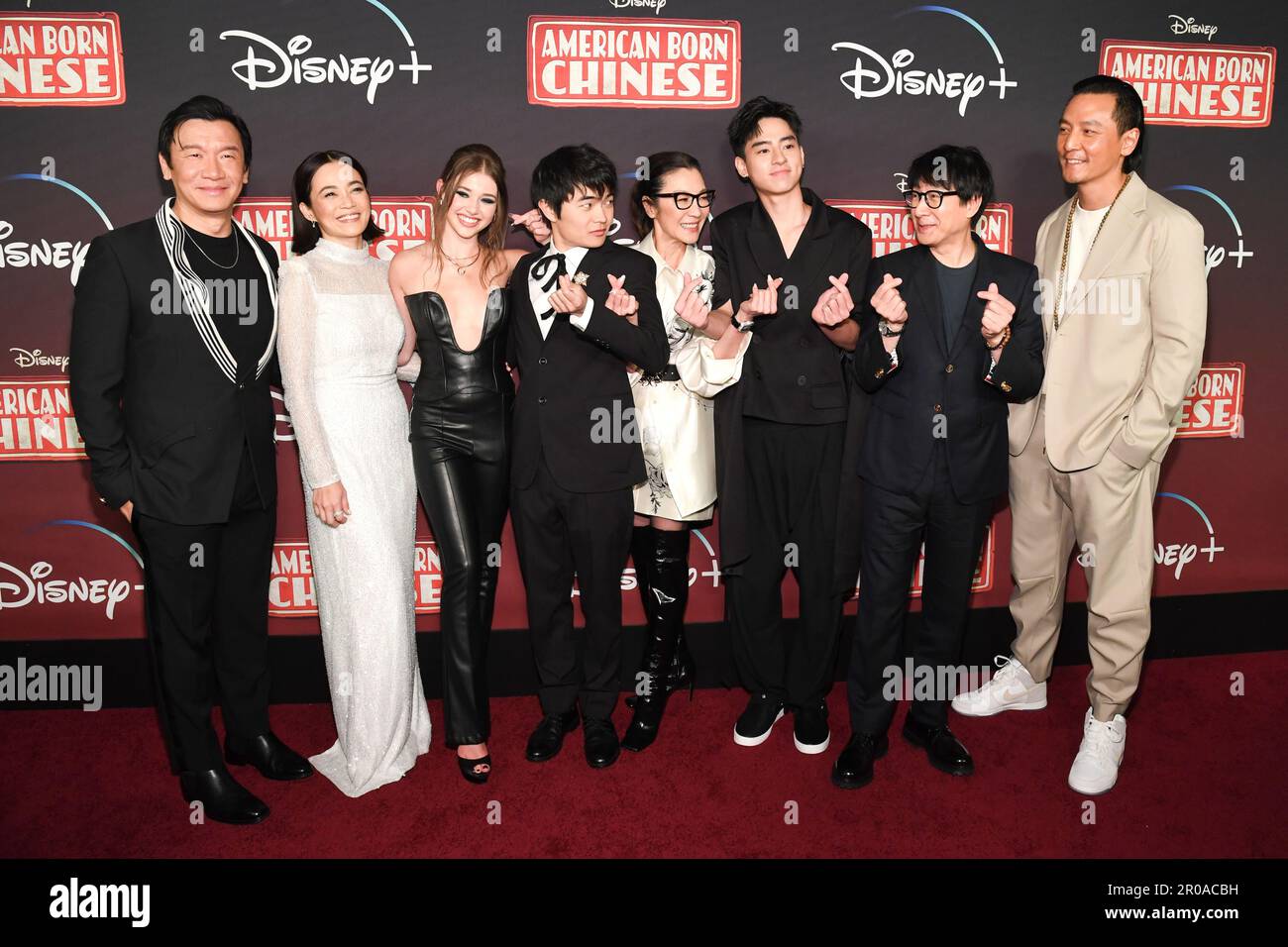 New York, USA. 07th May, 2023. Chin Han, Yeo Yann Yann, Sydney Taylor ...