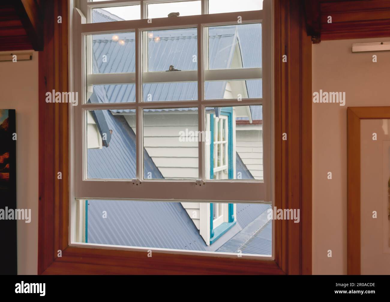 New Zealand - February 2 2011; Next door roof and dormer through multi ...