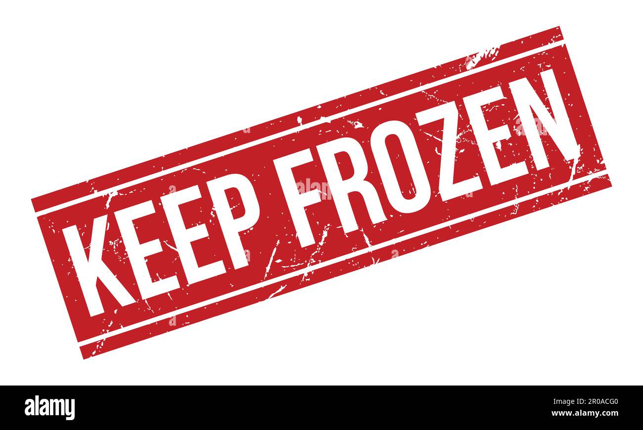 Keep frozen rubber stamp hi-res stock photography and images - Alamy