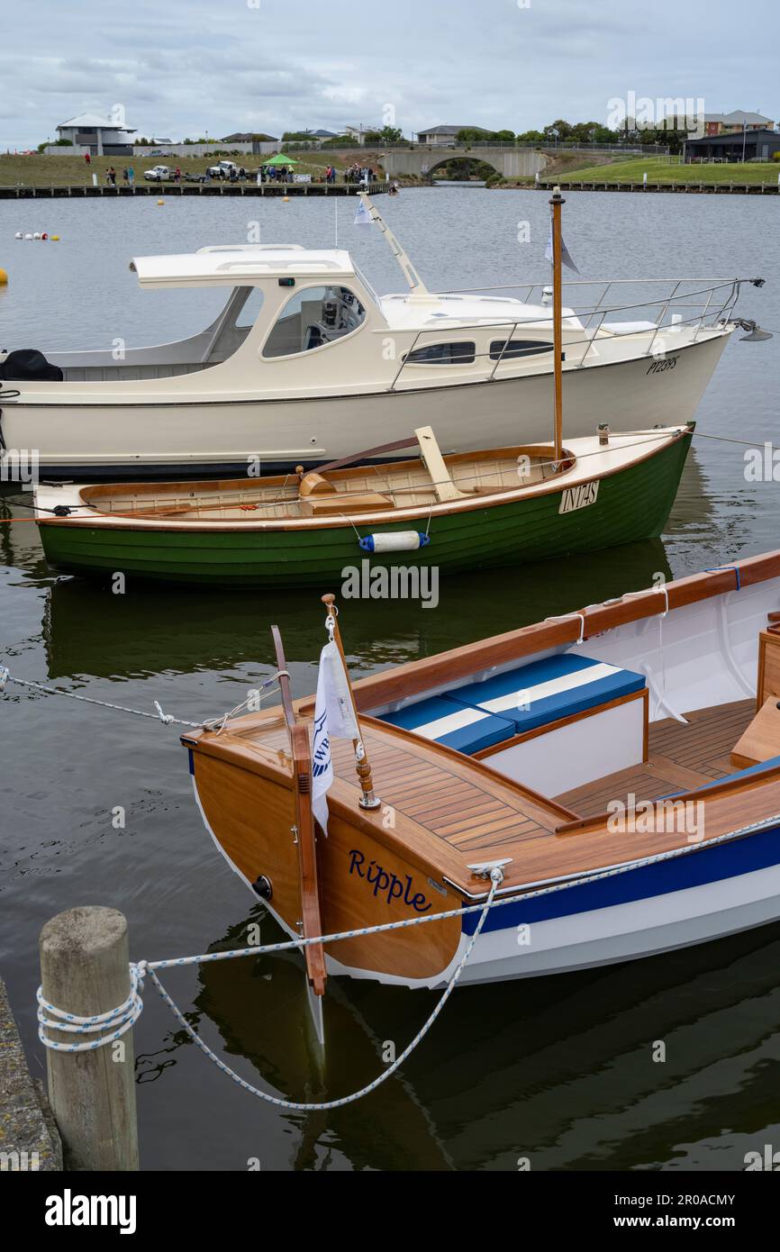 Goolwa wooden boat festival hi-res stock photography and images - Alamy
