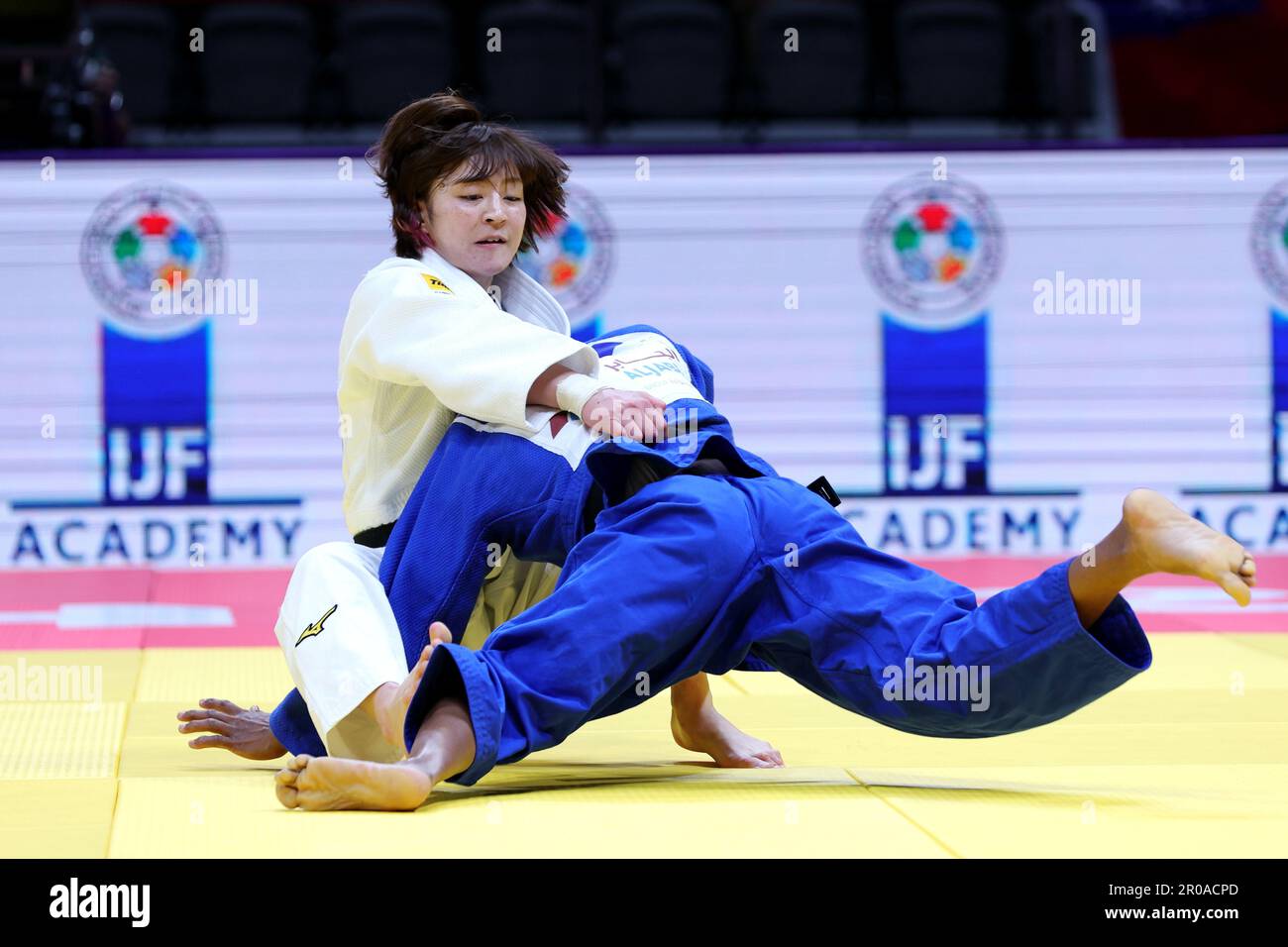 Ali Bin Hamad Al Attiyah Arena, Doha, Qatar. 7th May, 2023. (L-R ...