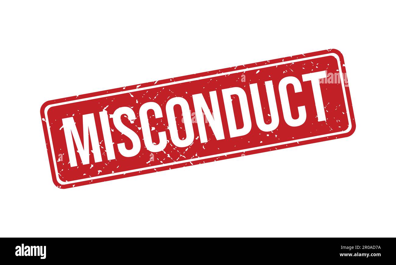 Misconduct background Stock Vector Images - Alamy