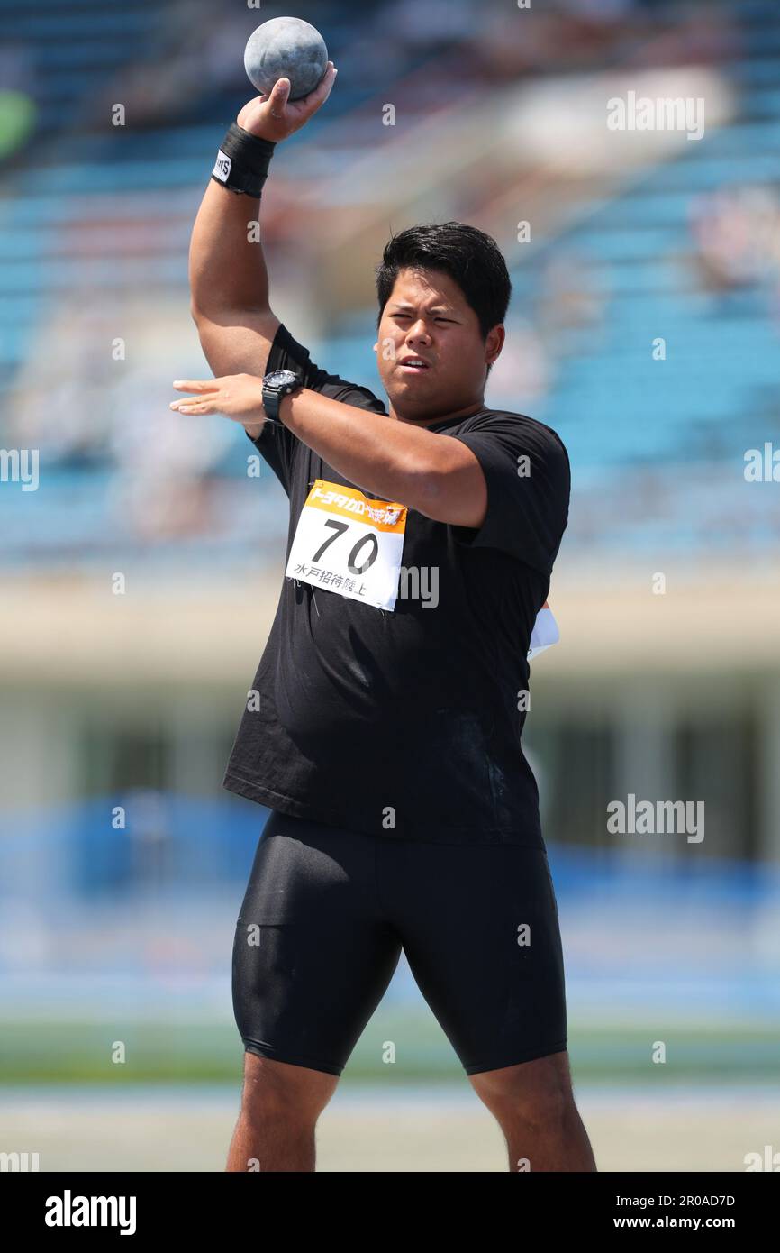 Ibaraki, Japan. 5th May, 2023. Ryuji Iwasa Athletics : 2023 Mito ...
