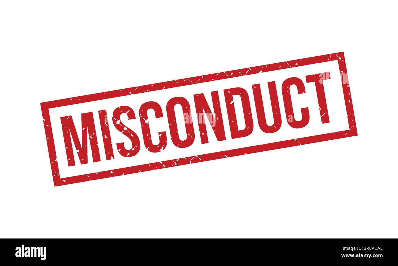 Misconduct background Stock Vector Images - Alamy