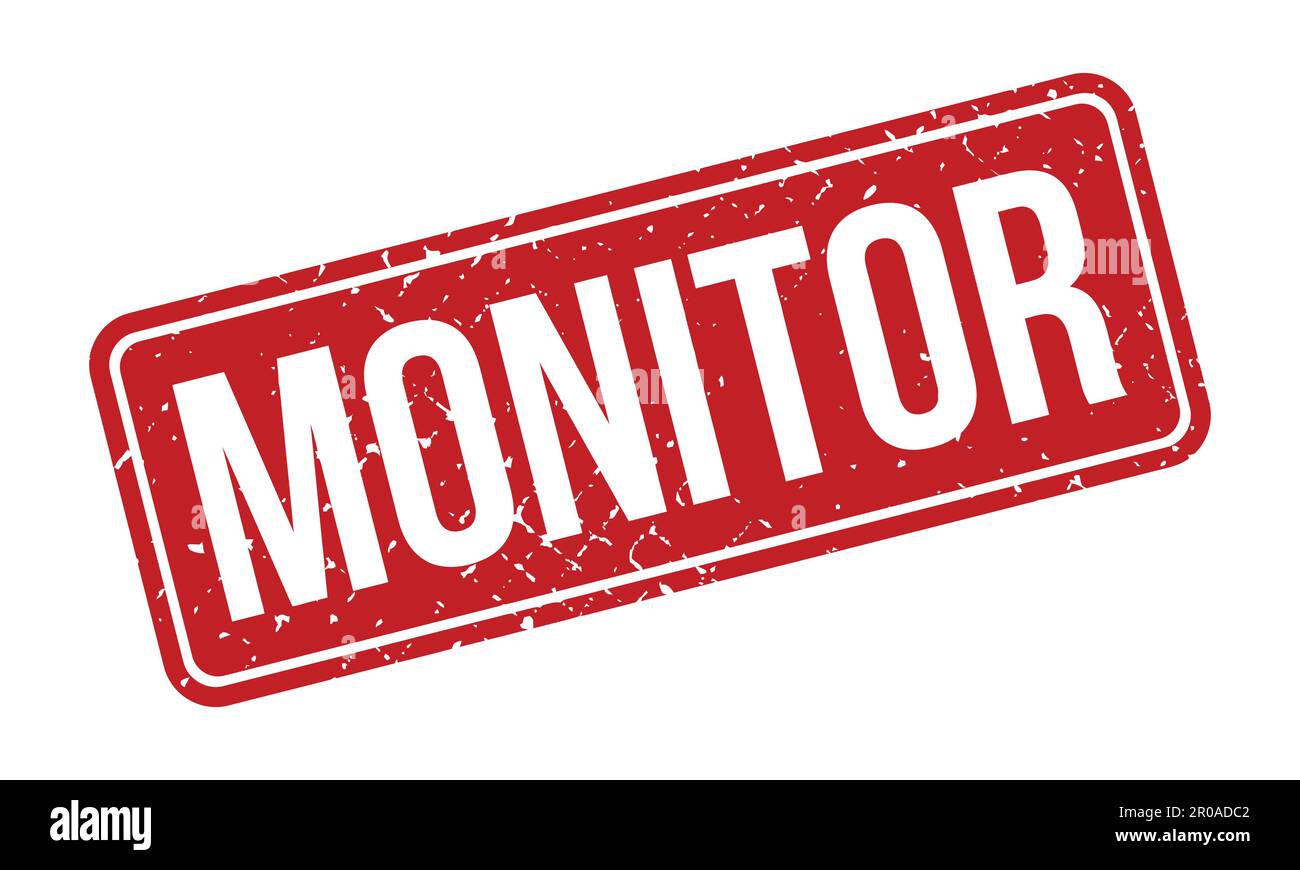 Monitor stamp hi-res stock photography and images - Alamy