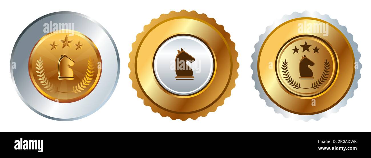 Chess strategy gold medal competition championship prize best winner ...