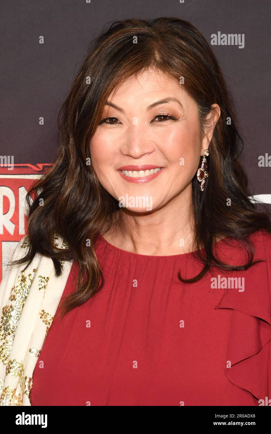 New York, USA. 07th May, 2023. Juju Chang walking the red carpet at the ...