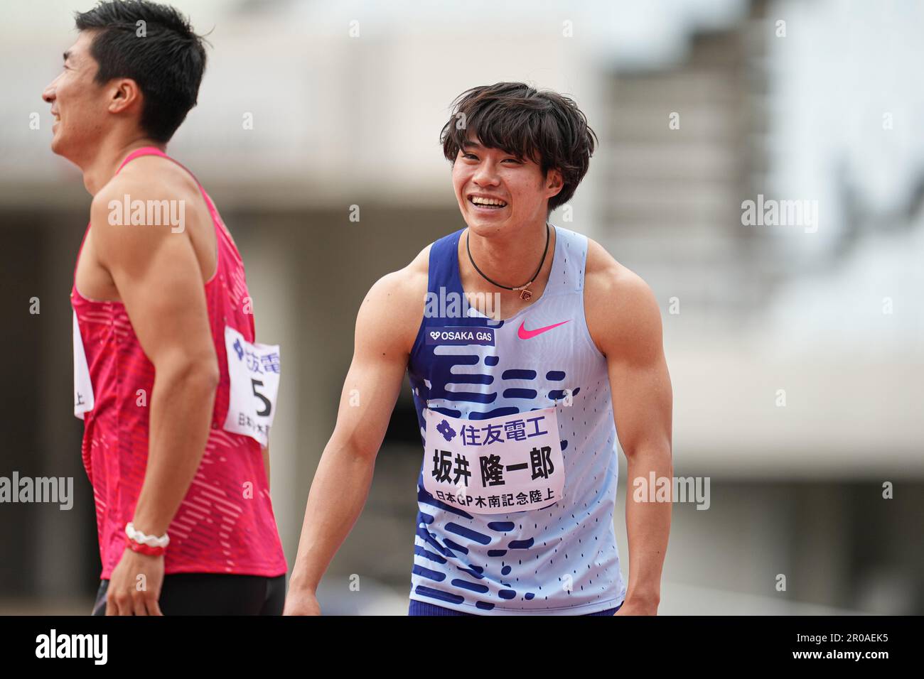 Yanmar Stadium Nagai, Osaka, Japan. 6th May, 2023. (L-R) Yoshihide ...