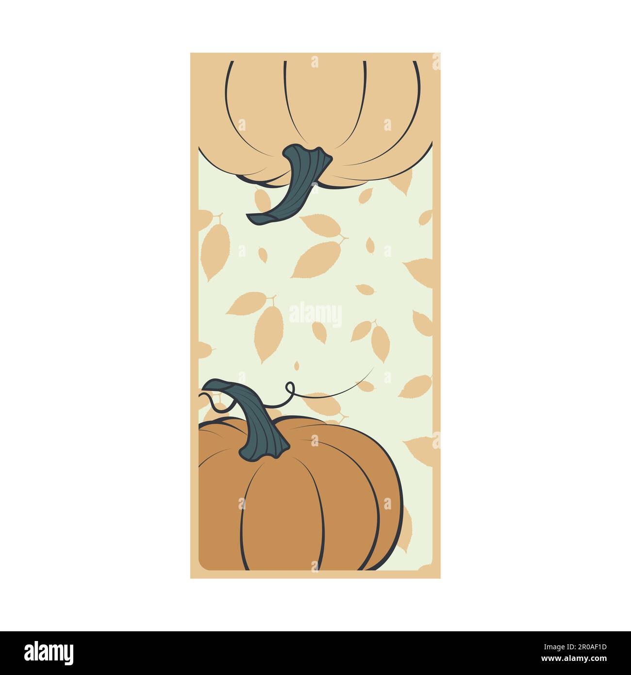 Vertical rectangular Print template invitation card for Halloween ...