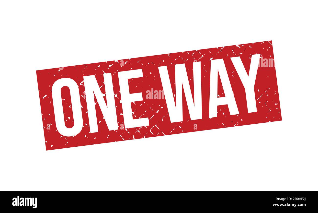 One way stamp hi-res stock photography and images - Alamy