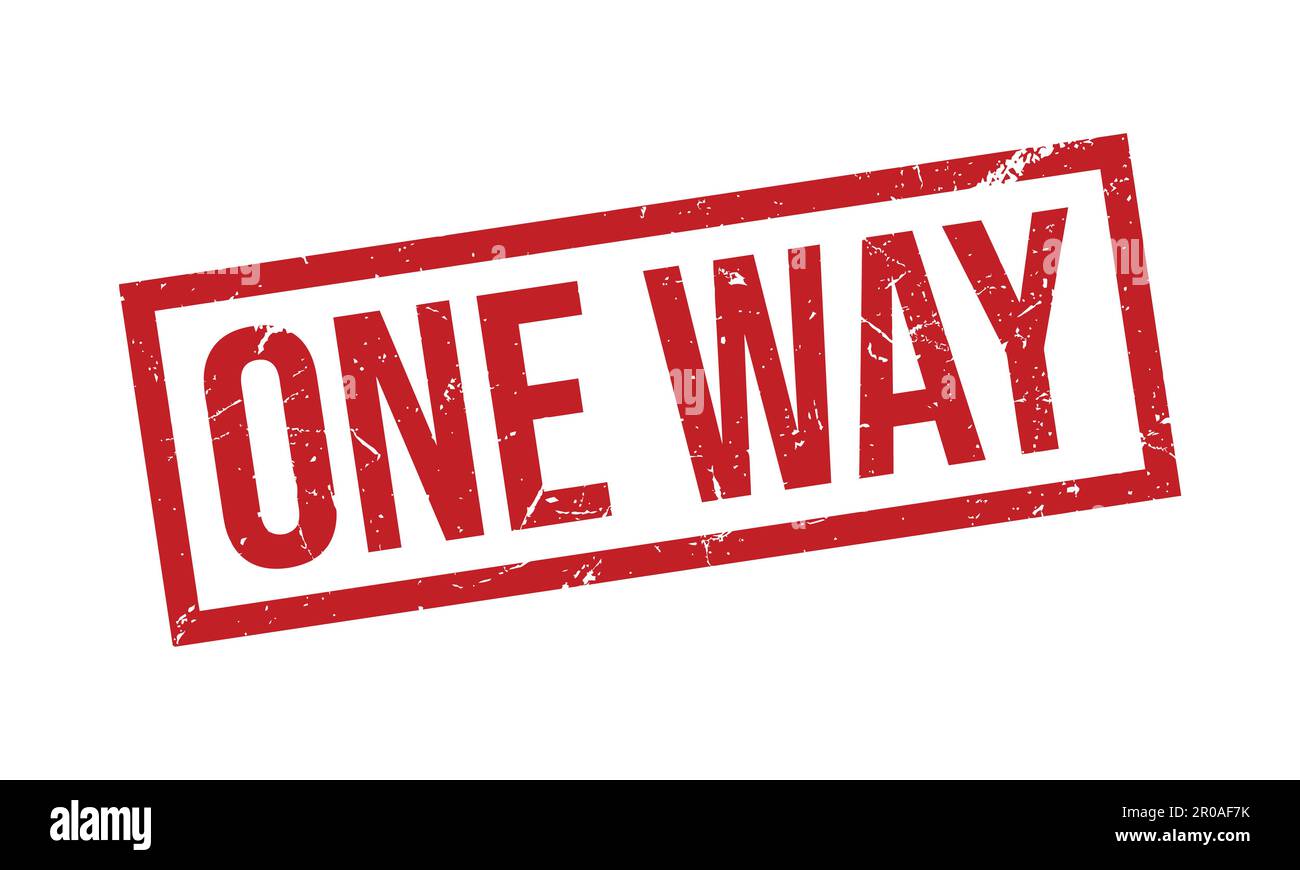 One way stamp hi-res stock photography and images - Alamy