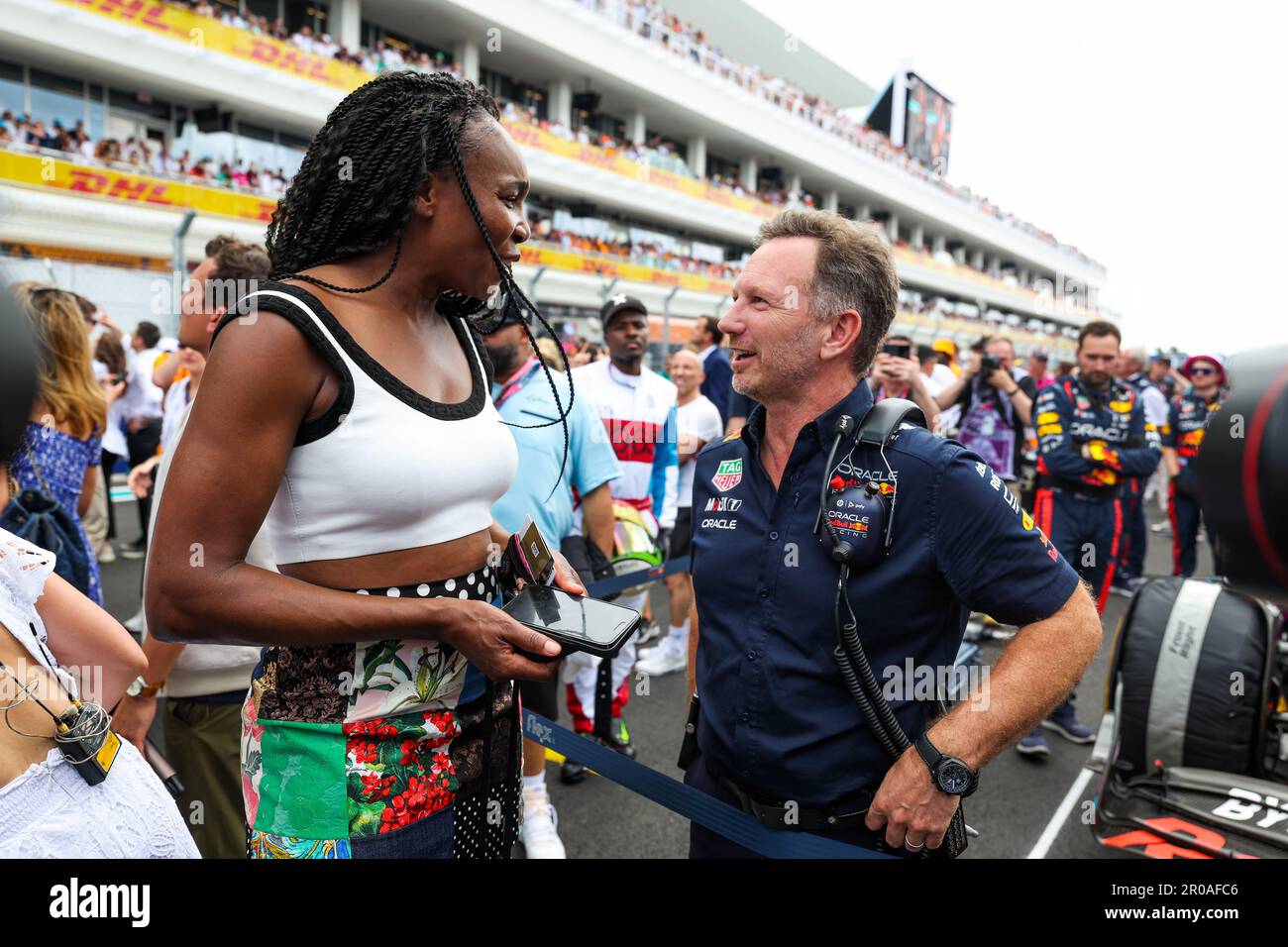 Rome, USA. 07th May, 2023. May 7, 2023, Rome, USA: Venus Williams with ...