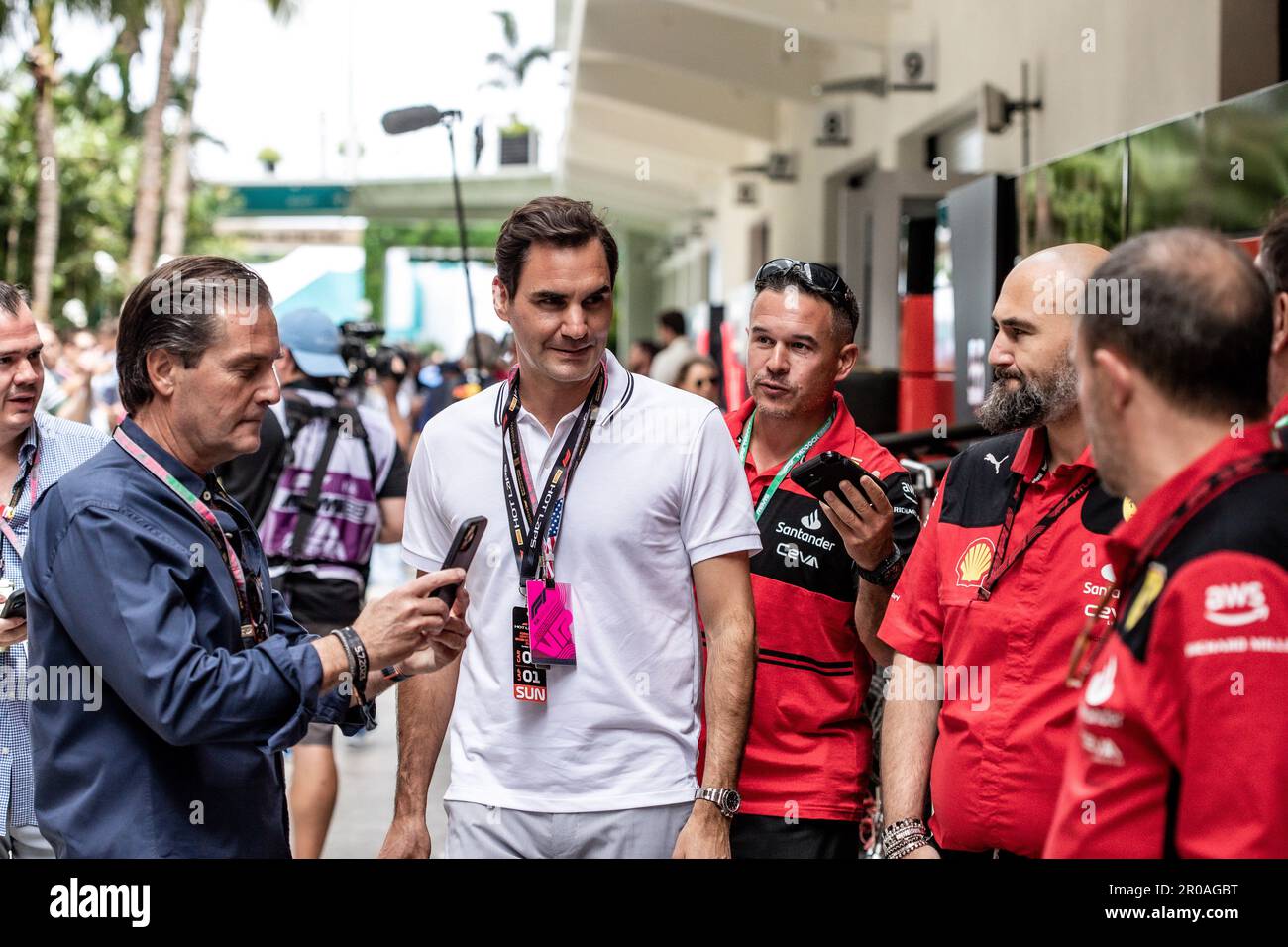 Former swiss tennis player and champion roger federer hi-res stock ...