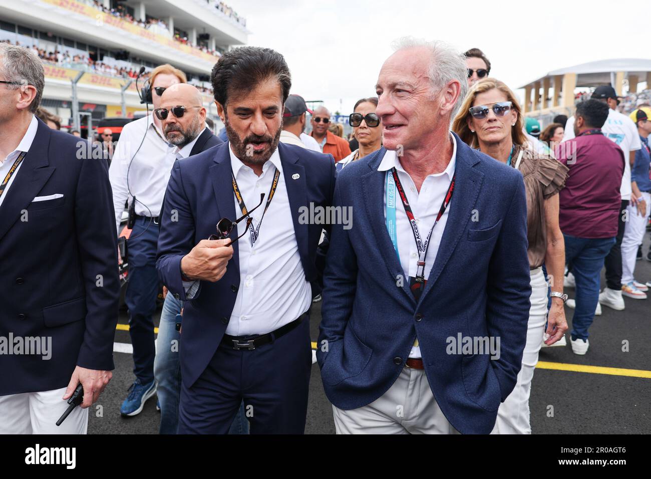 BEN SULAYEM Mohammed (uae), President of the FIA, MAFFEI Gregory ...