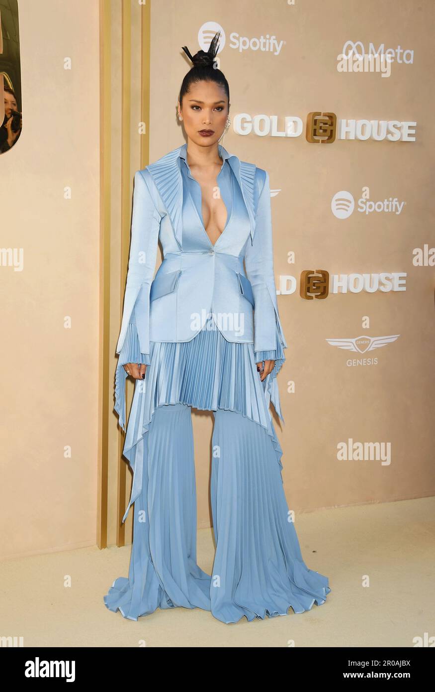 LOS ANGELES, CALIFORNIA - MAY 06: Geena Rocero attends Gold House's 2nd ...