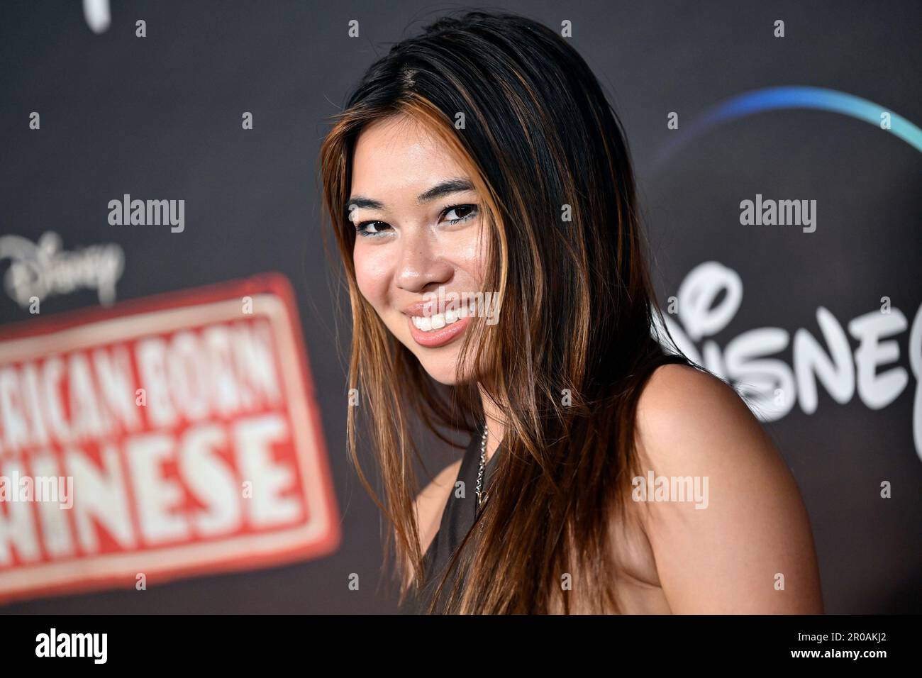 Ellery Lee attends the premiere of the Disney+ original series ...