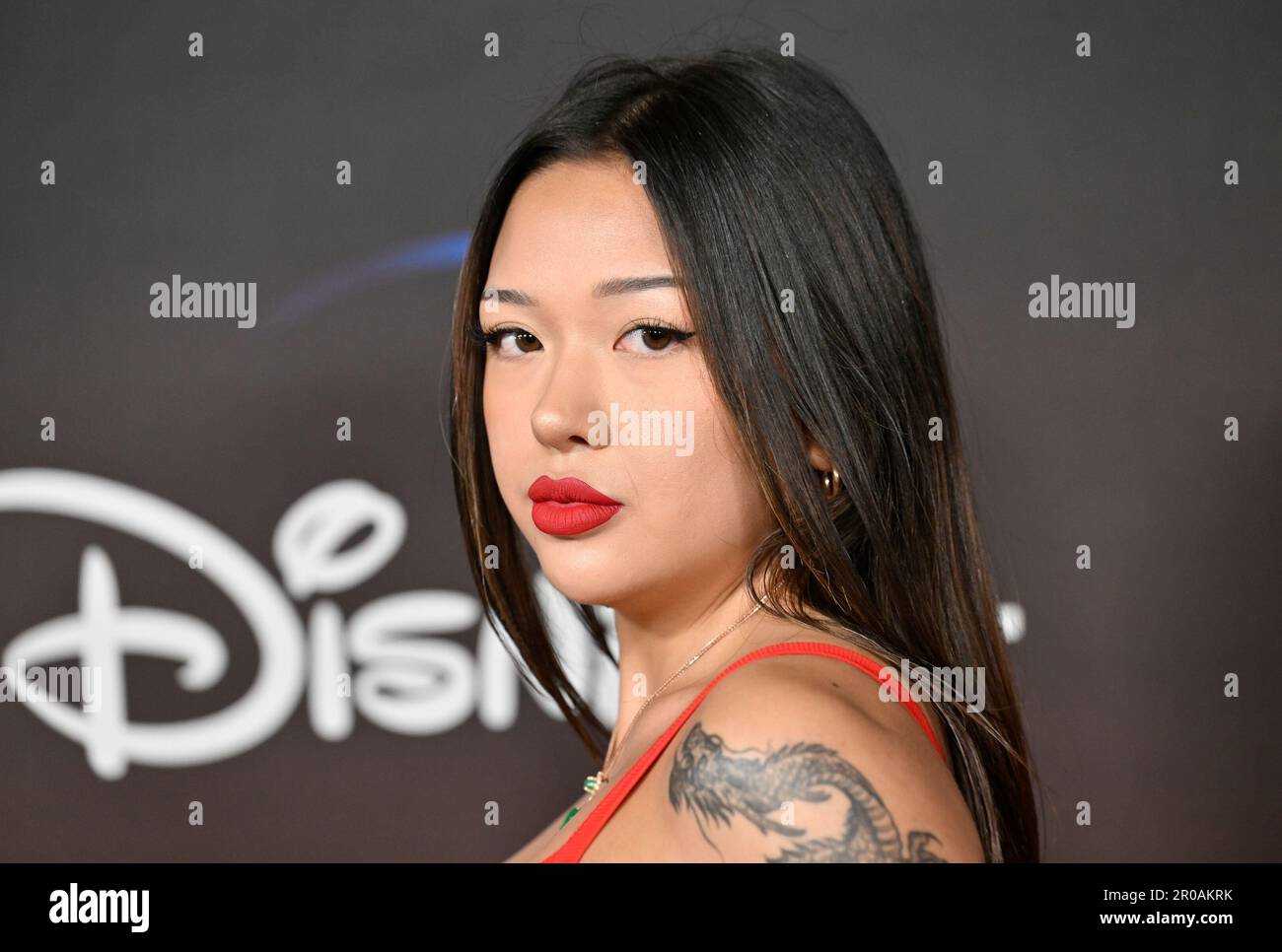 Mai Pham attends the premiere of the Disney+ original series "American ...