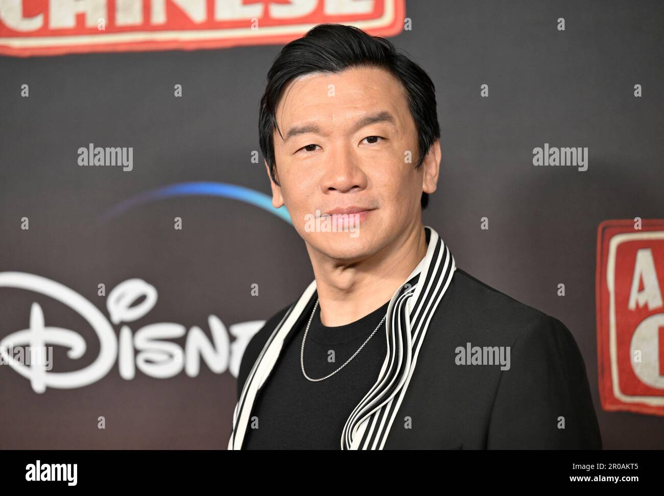 Chin Han attends the premiere of the Disney+ original series "American ...