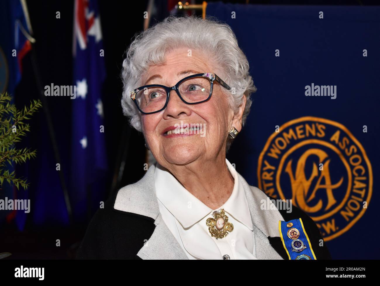 Audrey Hardman, a member of the CWA for 64 years, from the Carcoar ...